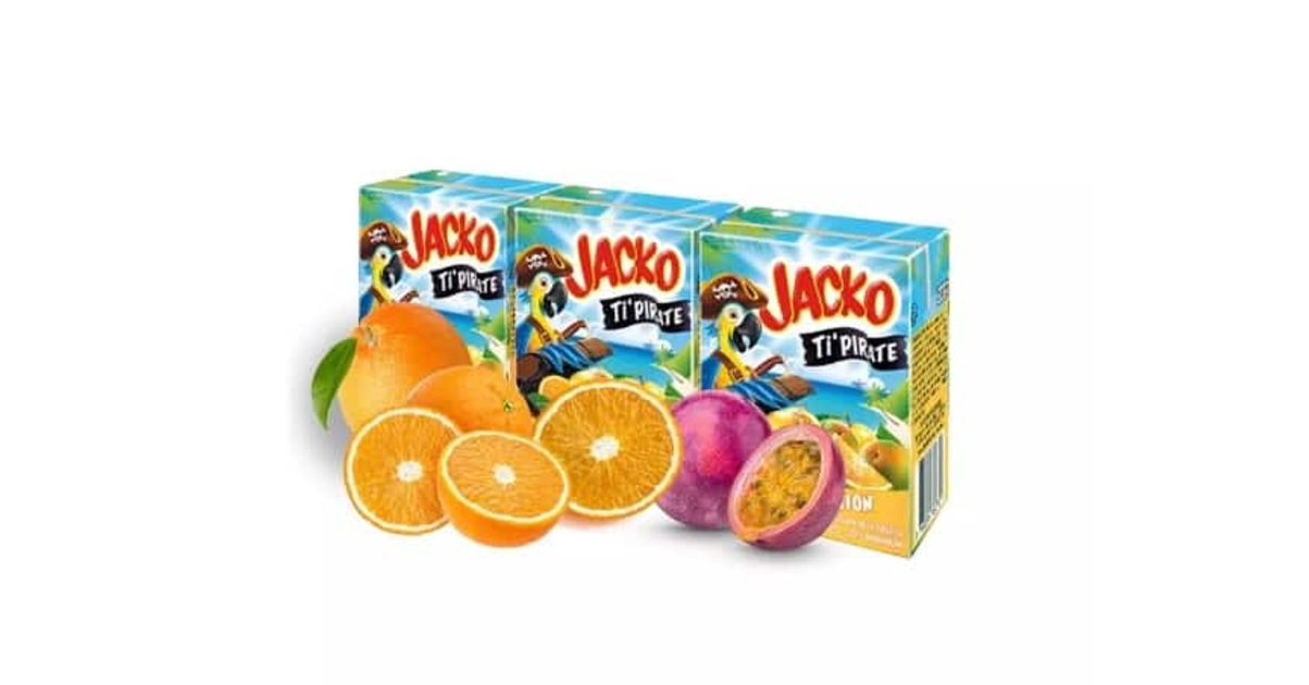 Jus ti pirate Orange Passion Jacko 3x20cl - Boisson/boisson antillaise & Jus antillais - Saveurs ...